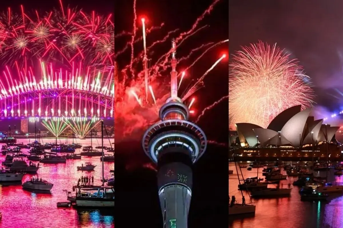 Estos son los países que ya recibieron el 2025; así lo celebraron ...