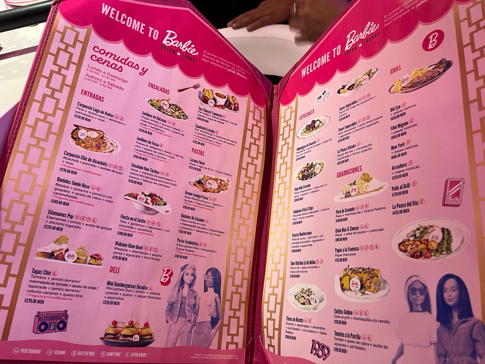 Así luce el restaurante de Barbie en San Pedro, conoce el menú y su ...